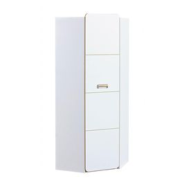 DREHT&Uuml;RENSCHRANK MANTI 71/188/71cm 1-t&uuml;rig Wei&szlig;