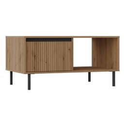 COUCHTISCH OSTIA 100,2/50/60 cm Goldfarben
