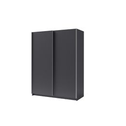 SCHWEBET&Uuml;RENSCHRANK ELRON 180,6/198,5/62cm 2-t&uuml;rig Graphitfarben