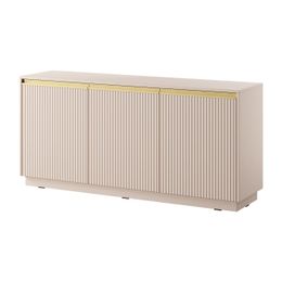 SIDEBOARD MAESTRO 154/72/39cm 3 T&uuml;ren Beige