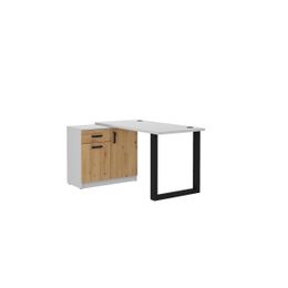 SCHREIBTISCH MALTESA 138x67x75,3 cm B&uuml;rotisch Computertisch, Grau