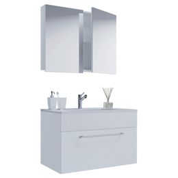 Badezimmer Badinos Wei&szlig; 3-tlg.