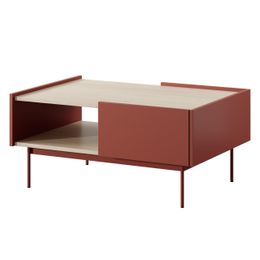 COUCHTISCH COLORE 97/45/65 cm Rot