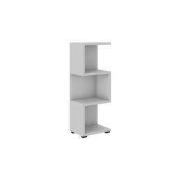 B&Uuml;CHERREGAL DUOMO 41,6x29,7x112,5 cm, Regal Grau