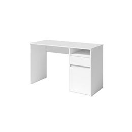 SCHREIBTISCH REGIS 120x53x75,5 cm B&uuml;rotisch Computertisch, Wei&szlig;