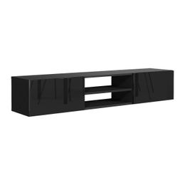 LOWBOARD GLOSSIA 120/29,5/35 cm, Schwarz