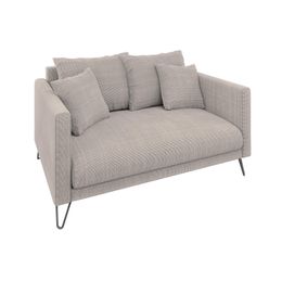 2-SITZER-SOFA Harmony Taupe Chenille