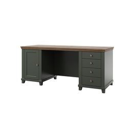SCHREIBTISCH EVOLETTA 180x70x77 cm B&uuml;rotisch Computertisch, Hellgr&uuml;n