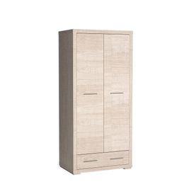 DREHT&Uuml;RENSCHRANK SALERNO 88/192/54 cm 2-t&uuml;rig Eichefarben