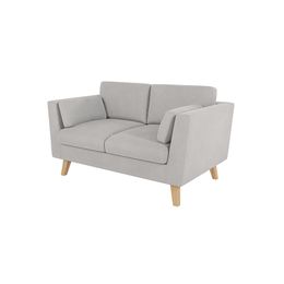 2-SITZER-SOFA Mario Silber Microfaser
