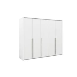 DREHT&Uuml;RENSCHRANK AZIR 255/217/65 cm 4-t&uuml;rig Wei&szlig;