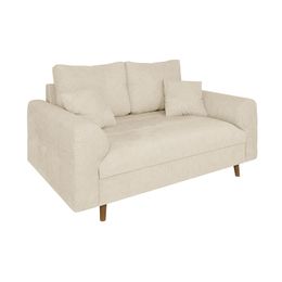 2-SITZER-SOFA Sigurd Beige Chenille