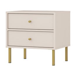 NACHTTISCH TORINO 51,8/50/40,8 cm Beige