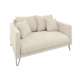 2-SITZER-SOFA Harmony Beige Chenille