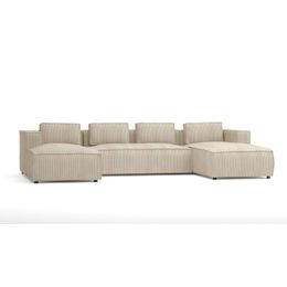 WOHNLANDSCHAFT Nova Beige Cord