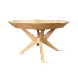 ESSTISCH OVALIS Ausziehbar 120 - 220 / 120 x 76 cm