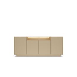 KOMMODE PORTA 203/83/39,5cm mit Schubladen 4 T&uuml;ren Beige
