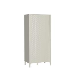DREHT&Uuml;RENSCHRANK ALICANTE 90/197/54,5 cm 2-t&uuml;rig Kaschmir