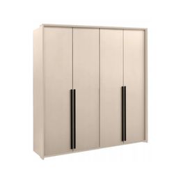 DREHT&Uuml;RENSCHRANK AZIR 205/217/65 cm 4-t&uuml;rig Beige