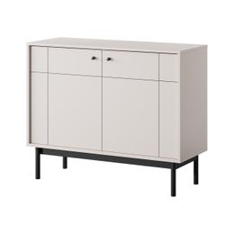 KOMMODE GIAPPONESE 104/84/39 cm mit 2 T&uuml;ren Kaschmir