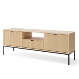 LOWBOARD STELLARE 154/56/39 cm, Eichefarben