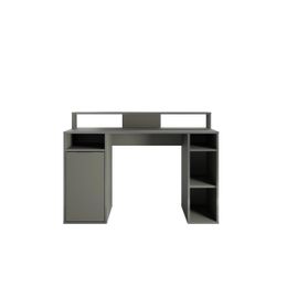 SCHREIBTISCH OBSIDIAN 125x55x88,7 cm B&uuml;rotisch Computertisch, Graphitfarben