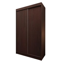 SCHWEBET&Uuml;RENSCHRANK SOFIA 120/216/61 cm 2-t&uuml;rig Wengefarben