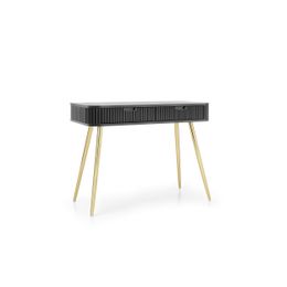 KONSOLENTISCH ZENZERO 103/80/49 cm mit Schubladen, Schwarz