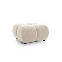POLSTERHOCKER CORSO Modern Sitzhocker, Fu&szlig;hocker Beige