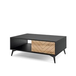COUCHTISCH DIAMANTE 103,5/39,7/68 cm Schwarz