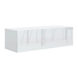 LOWBOARD GLOSSIA 100/30/36,5 cm, Wei&szlig;