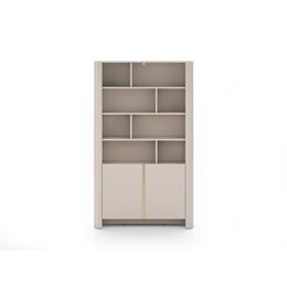 B&Uuml;CHERREGAL AVORIO 103x39x160 cm, Regal Kaschmir