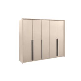 DREHT&Uuml;RENSCHRANK AZIR 255/217/65 cm 4-t&uuml;rig Beige