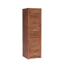 DREHT&Uuml;RENSCHRANK ZERI 56/192/58 cm 1-t&uuml;rig Braun