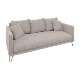 3-SITZER-SOFA Harmony Taupe Chenille
