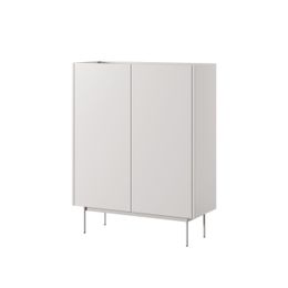 HIGHBOARD COLORE 97/122/37 cm mit 2 T&uuml;ren Kaschmir