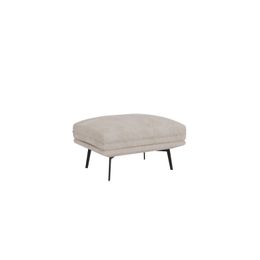 HOCKER Loris Beige Samt