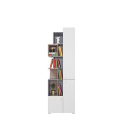 B&Uuml;CHERREGAL GALIA 60x40x190 cm, Regal Taupe