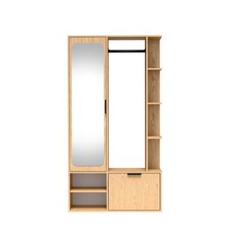 GARDEROBENSCHRANK MORBIDO 100/189/33 Modern Garderobenschrank Eichefarben