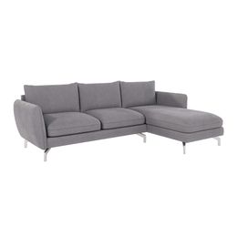 ECKSOFA Elou Grau Microfaser