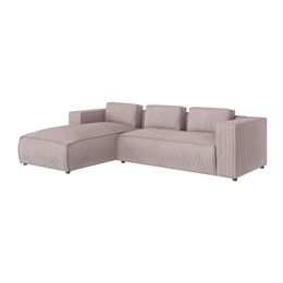 ECKSOFA Nova Puderrosa Cord