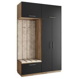 GARDEROBENSCHRANK REMA 150/240/60 cm Modern Eiche Wotan
