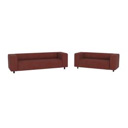 SITZGARNITUR 3+2 Tove Terrakotta Cord