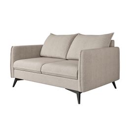 2-SITZER-SOFA Pulse Beige Luxusmicrofaser