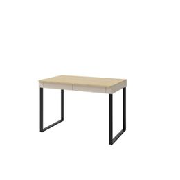 SCHREIBTISCH MURO 125x63x74,5 cm B&uuml;rotisch Computertisch, Beige