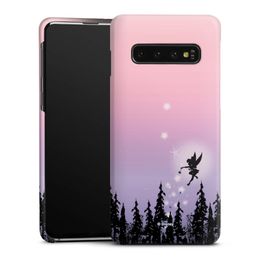 DeinDesign Galaxy S10 Handy Premium Case Smartphone Handyh&uuml;lle Schutzh&uuml;lle matt Tinkerbells Official Licensed Product Disney Premium Case