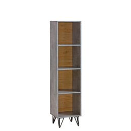 B&Uuml;CHERREGAL BRANDO 35/163,5/35 cm Wohnzimmerregal Hochschrank Regal Taupe