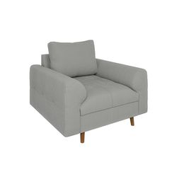 SESSEL Alma Hellgrau Cord