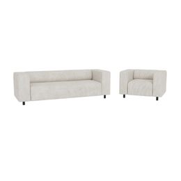 SITZGARNITUR 3+1 Tove Beige Cord