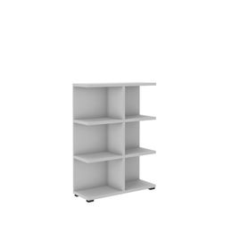 B&Uuml;CHERREGAL DUOMO 83,2x29,7x112,5 cm, Regal Grau